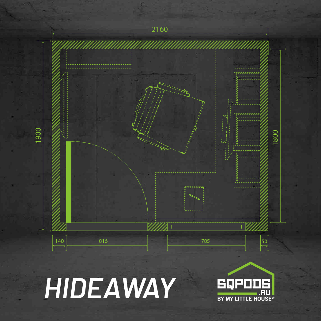 HIDEAWAY POD – SQPODS